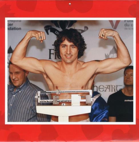 Our prime minister as a pinup model? Justin Trudeau calendar rewards ...