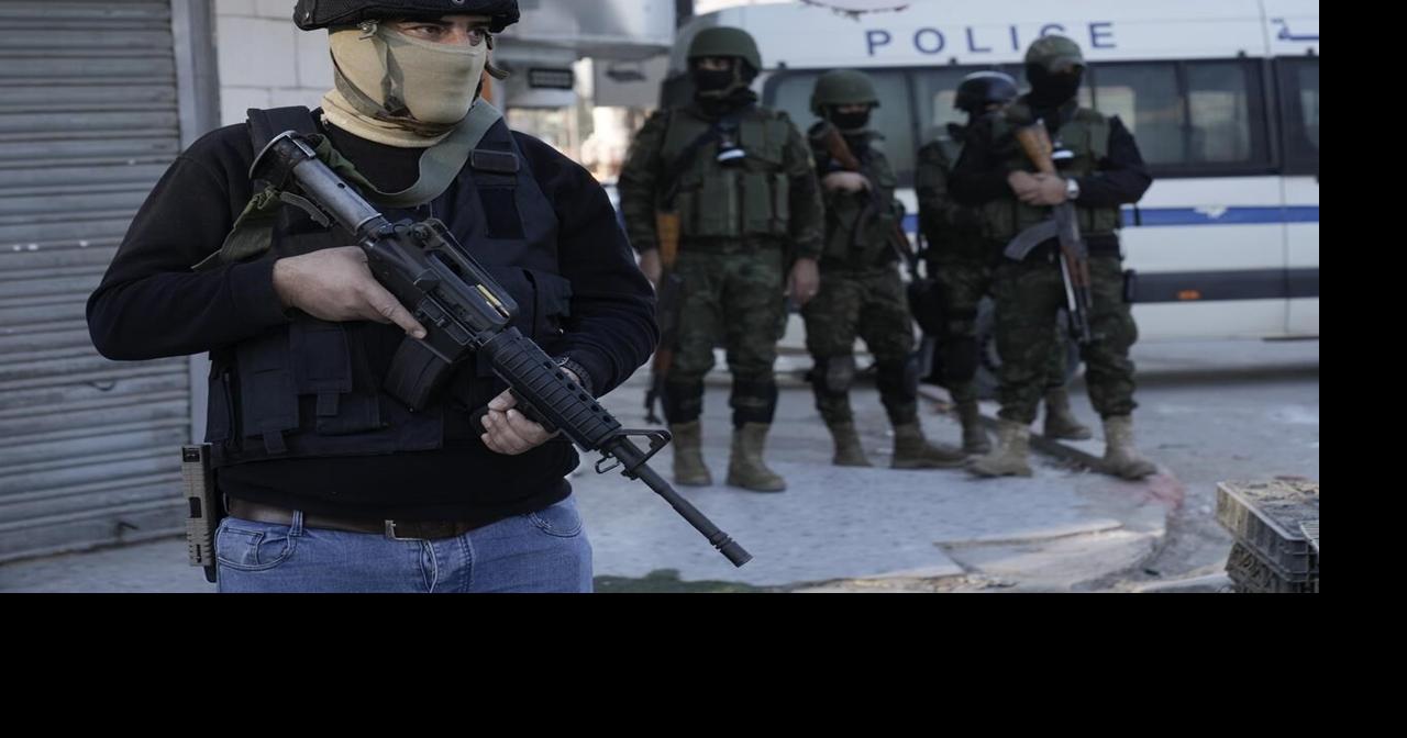 Palestinian security forces launch a rare crackdown on militants in the ...