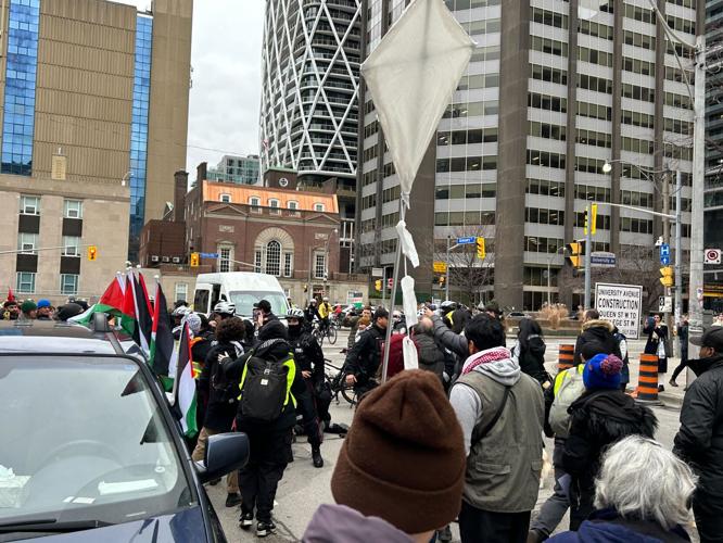 Protester at pro-Palestine rally in Toronto arrested
