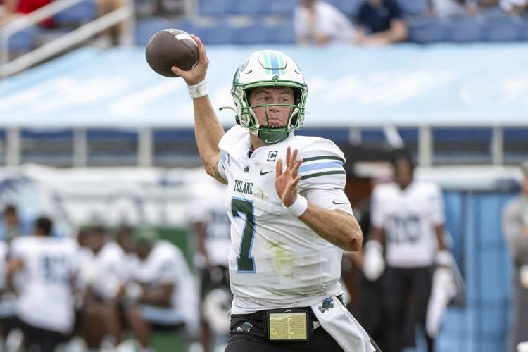 Michael Pratt throws for 3 touchdowns to lead No. 17 Tulane past ...