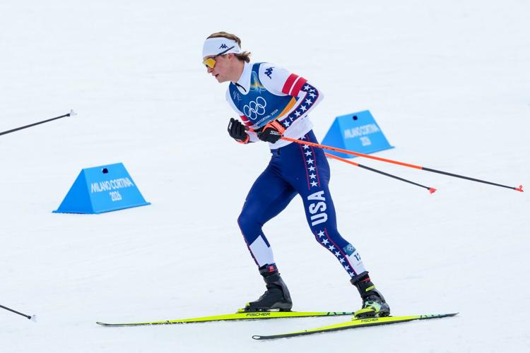 US skier protests women’s exclusion from Olympic sport while cheering ...