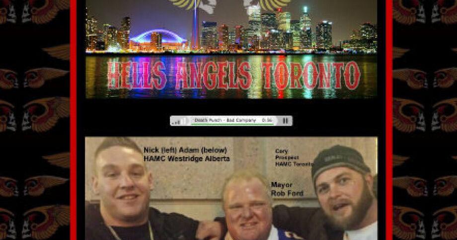 Mayor Rob Ford says he didn't know he was taking photo with Hells Angels