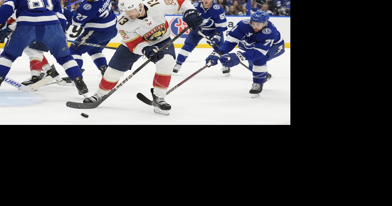 Short-handed Panthers make no excuses after Game 4 loss to Hurricanes