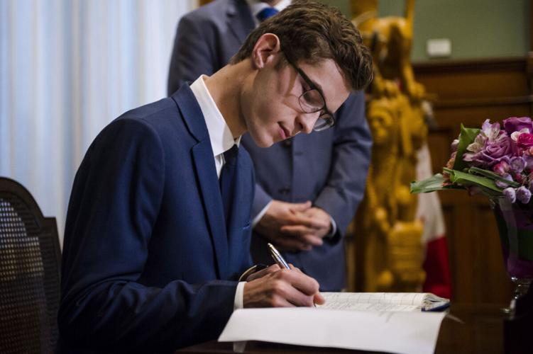 Sam Oosterhoff sworn in as youngest MPP, says he’s ‘absolutely not’ a ...