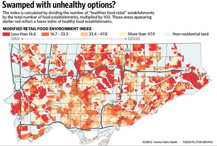 Are you living in an unhealthy food swamp?