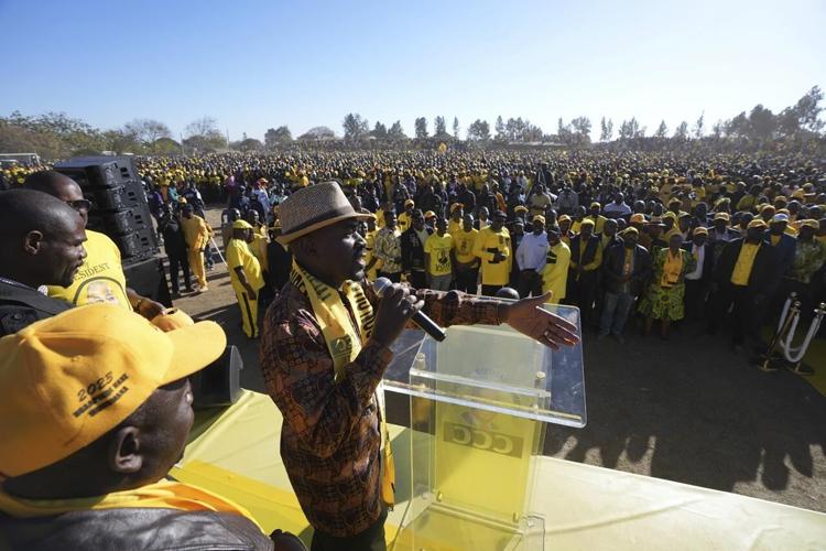 Zimbabwe’s opposition leader tells AP intimidation is forcing voters to ...