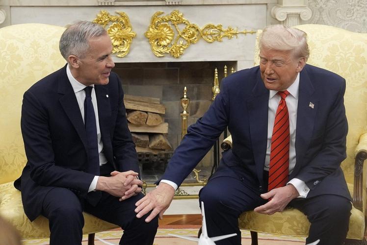 Photo Gallery: Carney meets with Trump in Washington