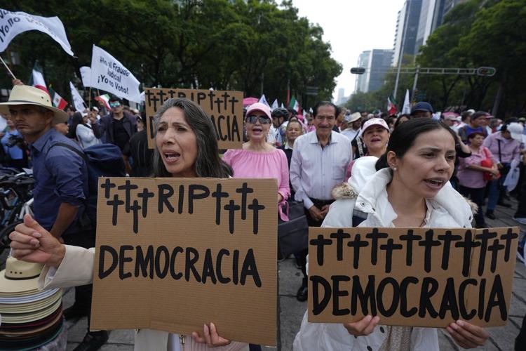 Mexico's president defends first judicial election despite low turnout ...
