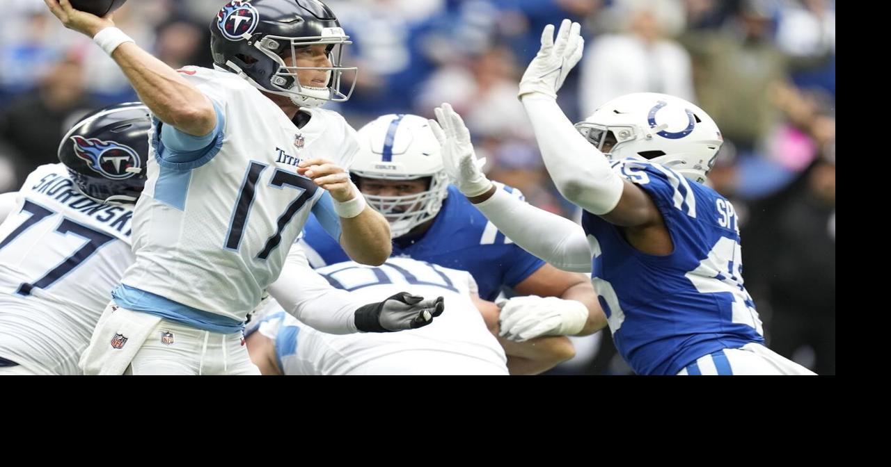Moss upstages Taylor's return in Colts' 23-16 victory over Titans ...