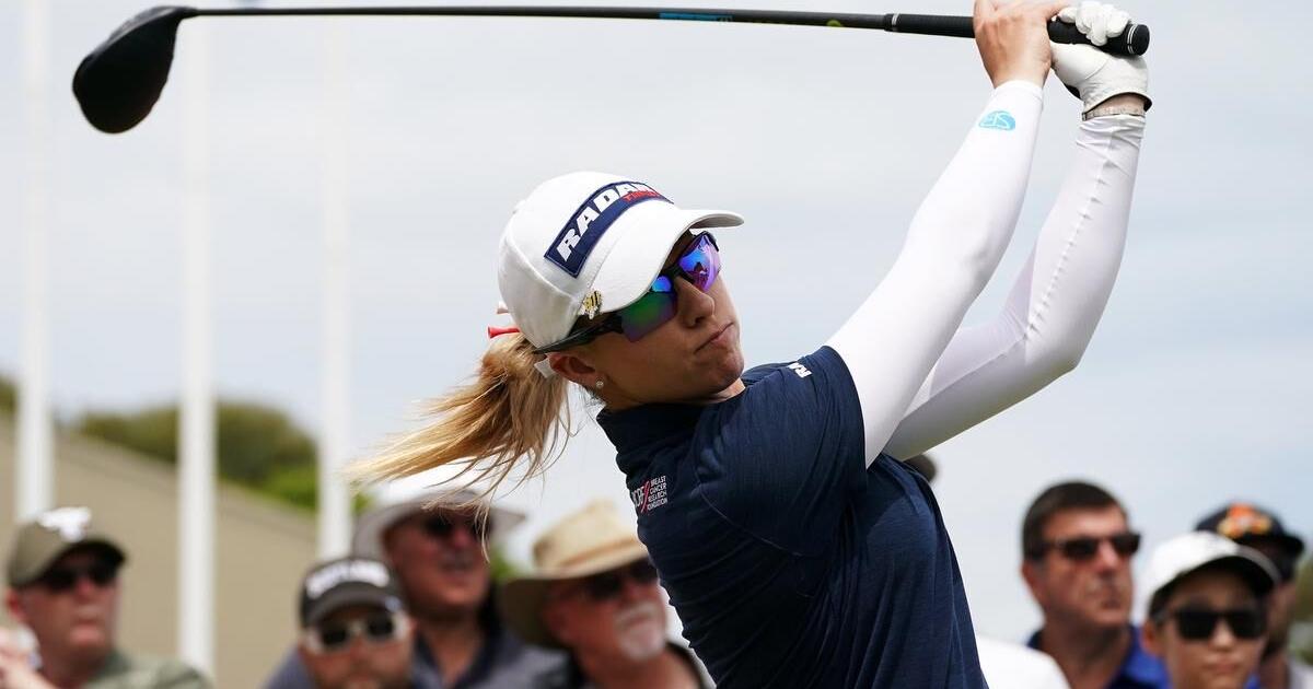Alena Sharp has best LPGA finish in past two years at Australian Open
