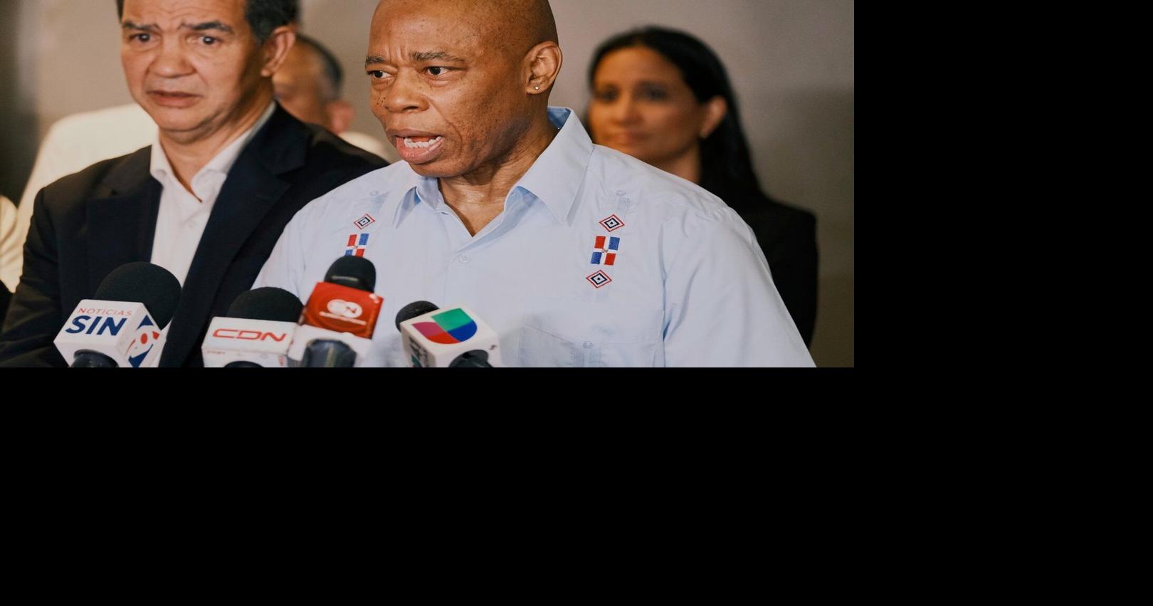 New York City's mayor visits the Dominican Republic after the deadly nightclub roof collapse