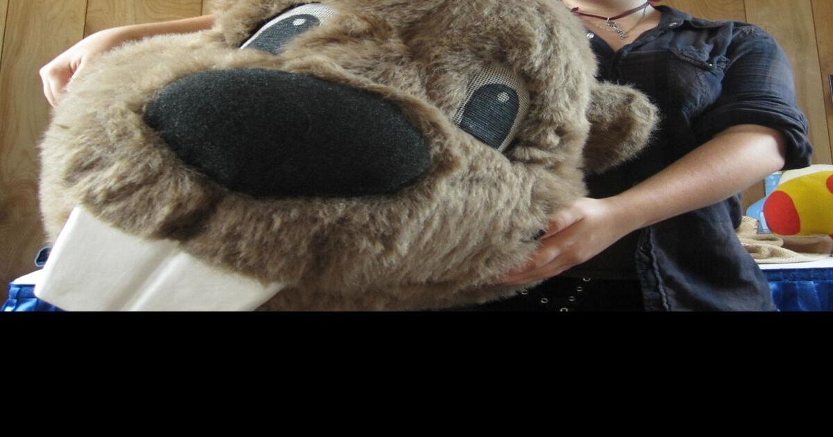 The fur fries for students who don fuzzy mascot getups