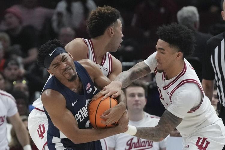 Pickett, Penn State beat Indiana 77-73 in Big Ten semis