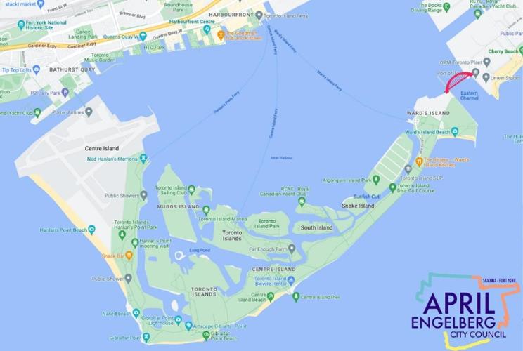 City council candidate wants bridge to Toronto Islands