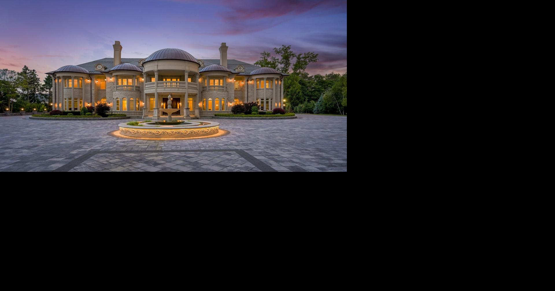 This $32M Bridle Path home glistens with gold and silver rooms