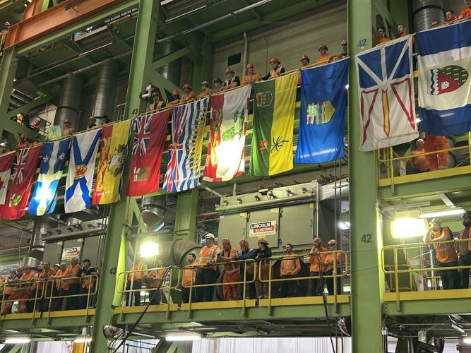 Halifax shipyard workers lay backbone for first of Canada's 15 River ...