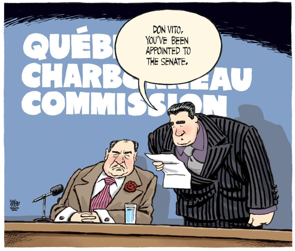 Editorial cartoon Feb 13