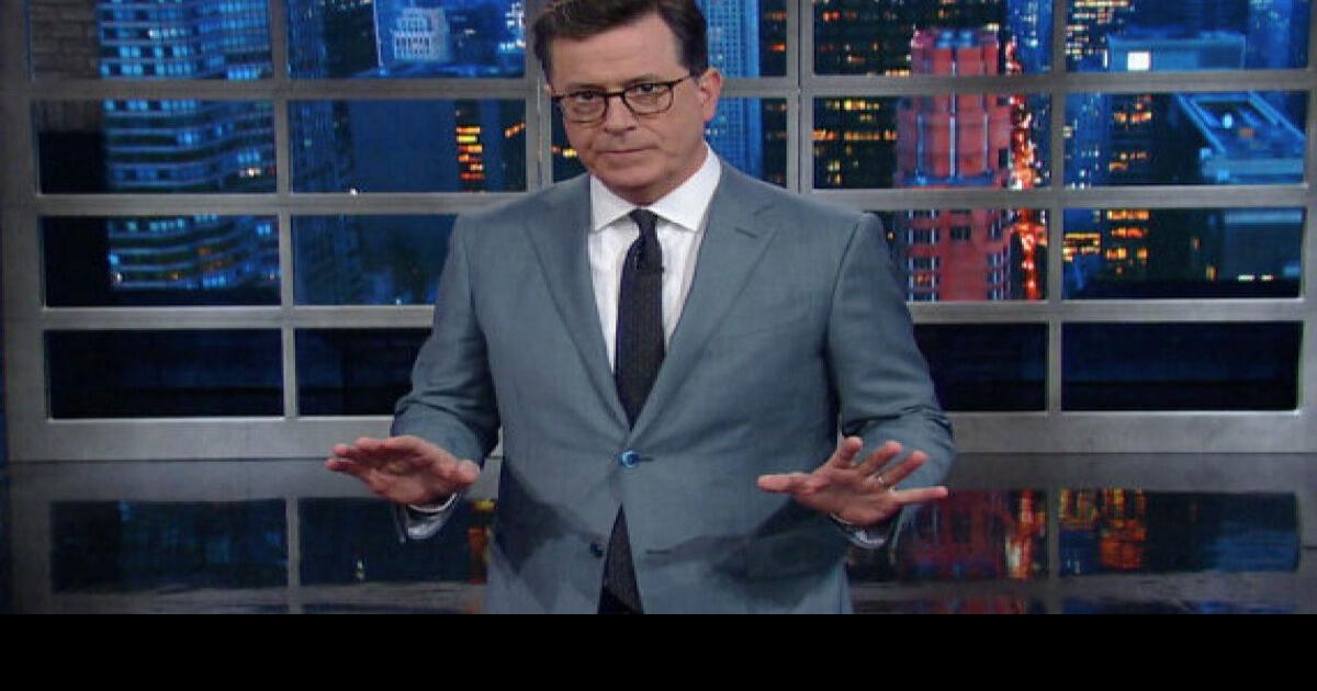 Stephen Colbert makes hay out of ‘Justin Trudeau’s wood’