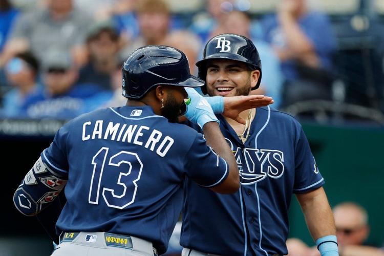 Junior Caminero homers in 6th straight game to lead Rays to 7th win in ...