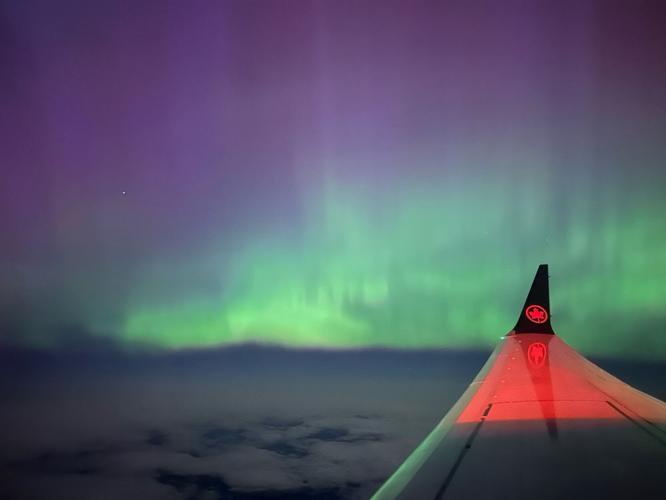 Aurora borealis, or northern lights, grace Ontario skies