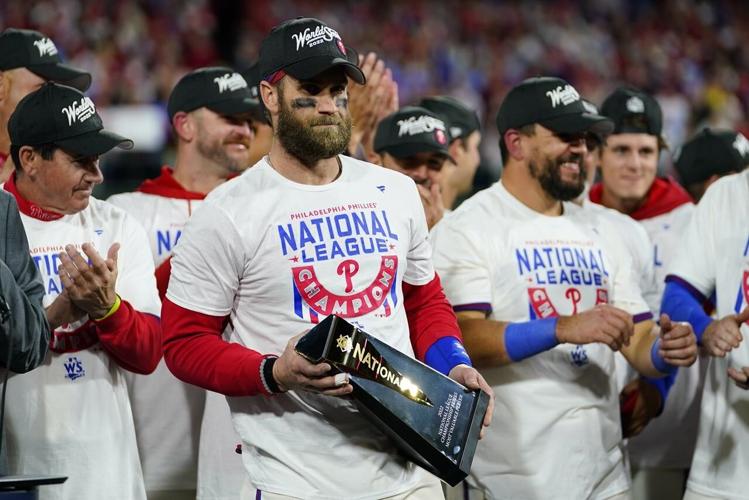 Hot Harper carries Phillies into 1st World Series since 2009