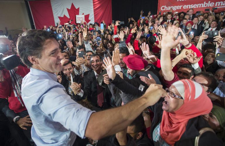 Justin Trudeau makes final election push in Alberta, B.C.