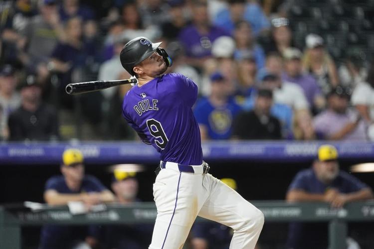 Jake Cave hits an RBI single in the 10th inning to lift the Rockies ...