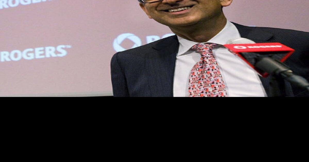 Rogers Communications CEO Nadir Mohamed to step down in 2014