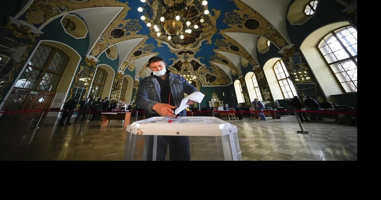 Early results in Russia show pro-Kremlin party leads