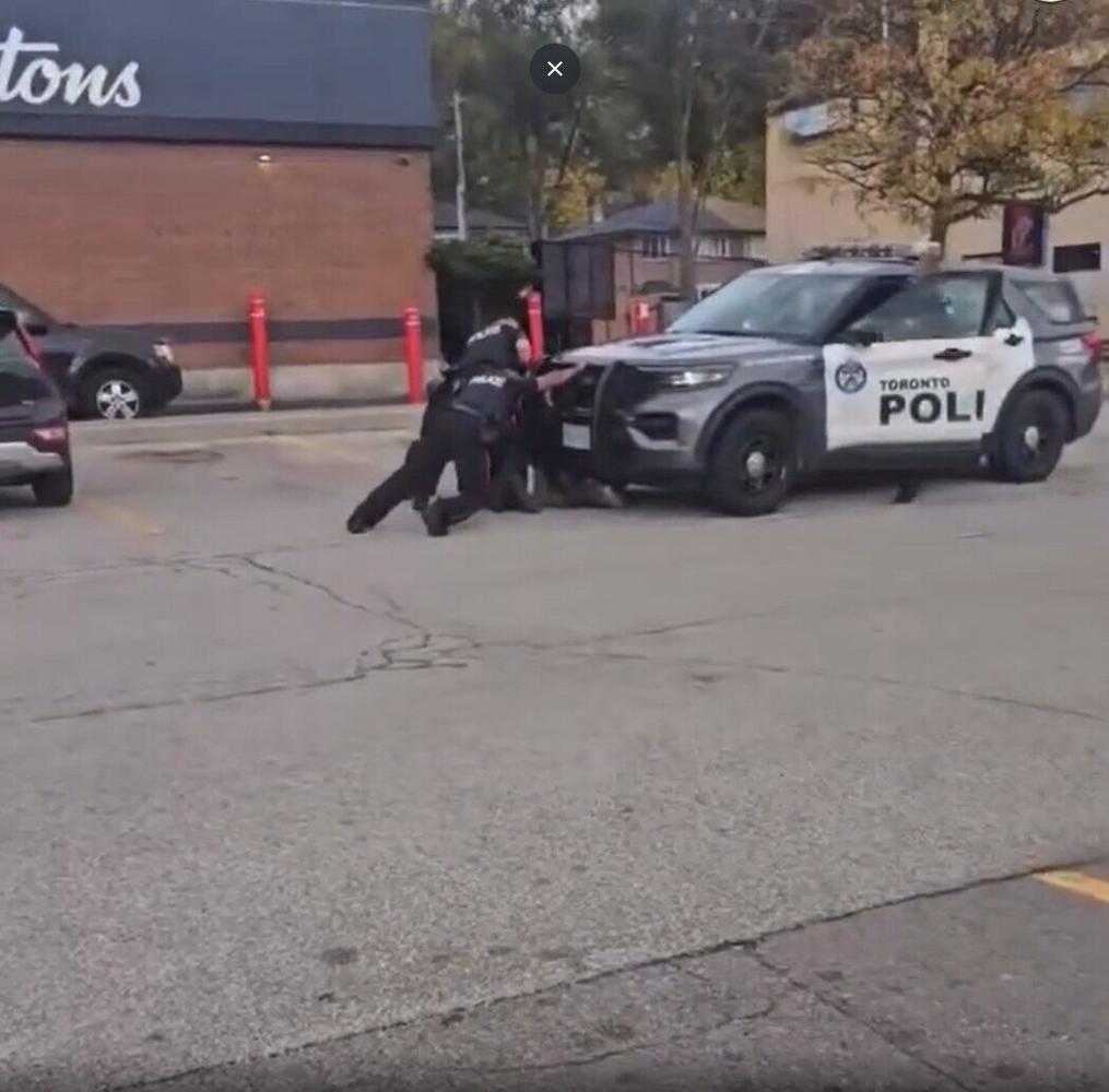 Woman run over by Toronto police vehicle twice during arrest