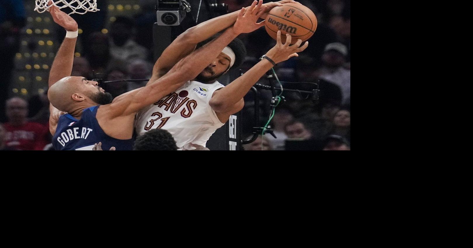 Donovan Mitchell scores 28 points as Cavaliers beat Timberwolves 146-134