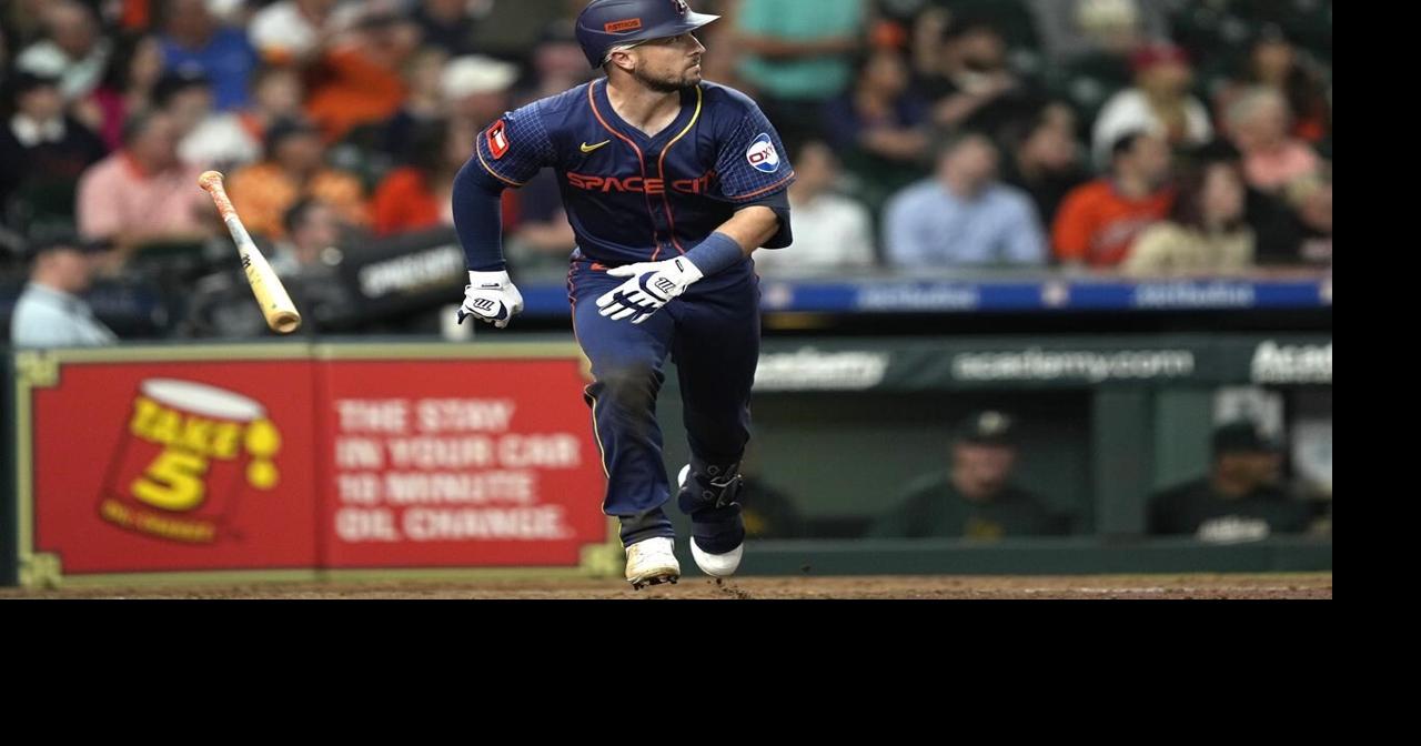 Alex Bregman homers twice, drives in 4 runs as Astros pound Athletics 9-2