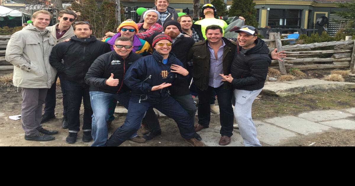 Dadchelor party. Man shower. Baby-Q. Men-only baby showers are a now thing.