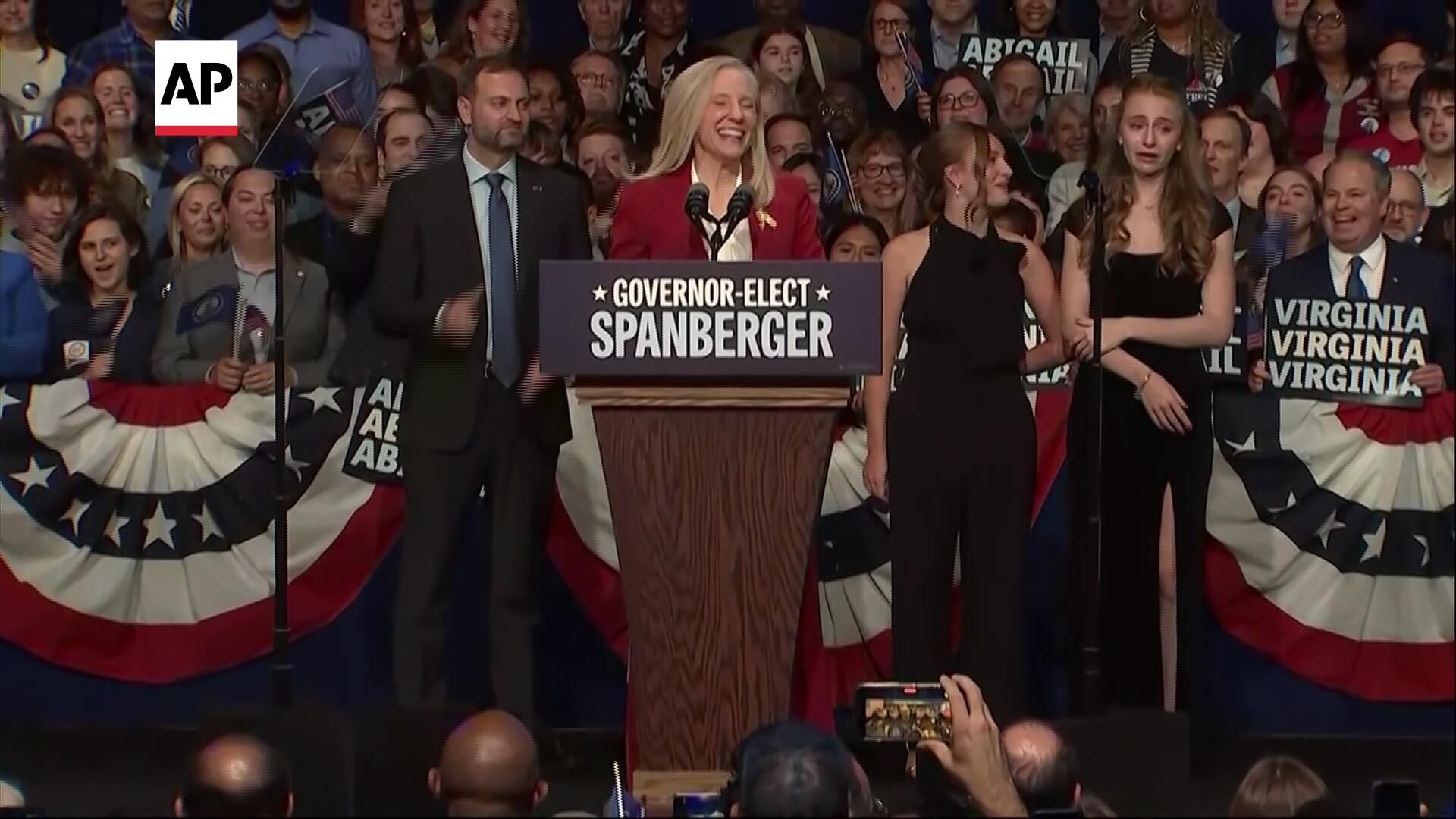 Abigail Spanberger elected Virginia governor in a historic first that ...