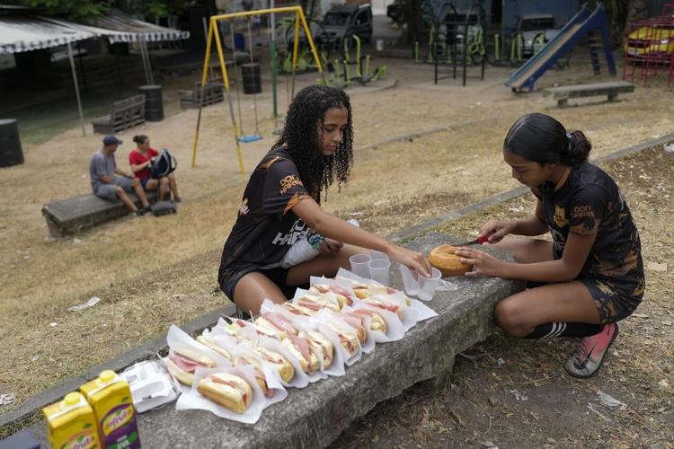 Young women in Rio favela hope to overcome poverty and violence to play ...