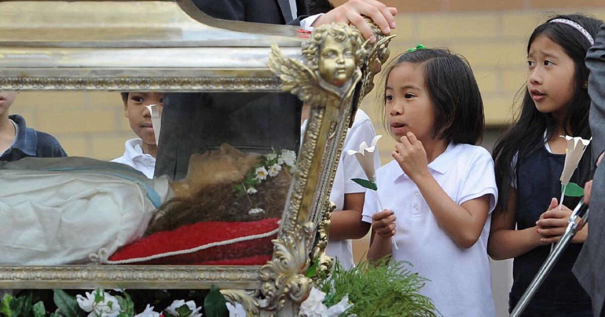 Saint Maria Goretti’s shrine evokes spirit of forgiveness at Toronto Church