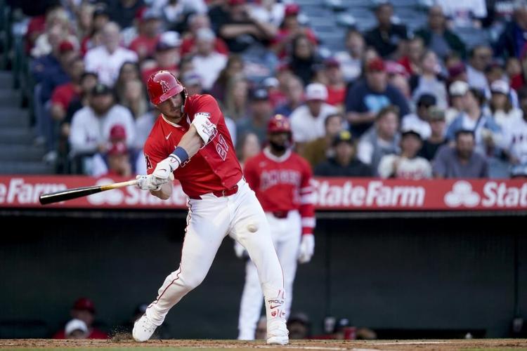 Angels score two on wild pitch and throwing error, beat Phillies 6-5 ...