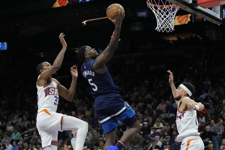 Suns score game's 1st 15 points, cruise past Timberwolves 97-87