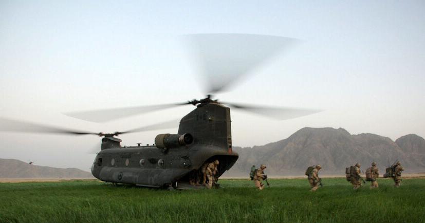 Choppers to be auctioned off as combat mission ends