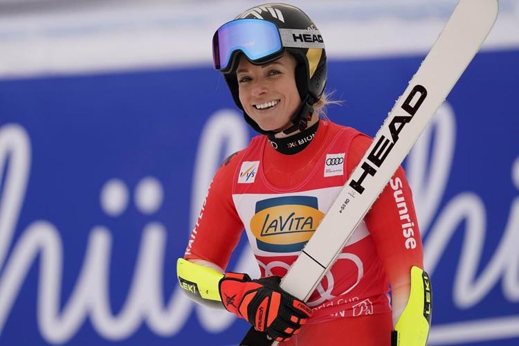 Swiss skier Lara Gut-Behrami gets first World Cup win of season ...