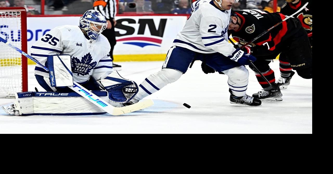 Samsonov frustrates Senators as Leafs win 3-0