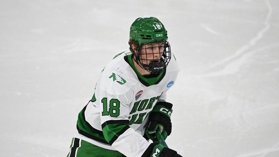 North Dakota back at Frozen Four, with top NHL draft prospect Keaton ...