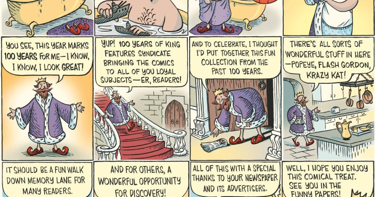 King Features comics celebrate 100 years of making readers smile