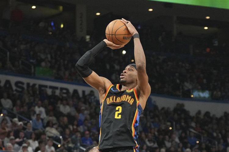 Gilgeous-Alexander scores 40 as Thunder top Nuggets 127-103 in matchup of West leaders