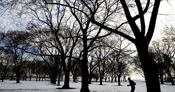 Bundle up! Cold air's coming