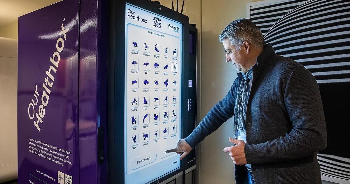 Machines begin dispensing free HIV testing kits and Naloxone