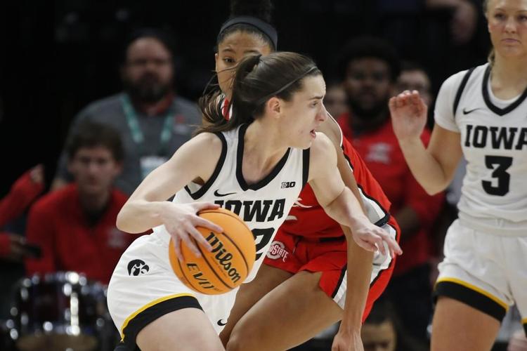 Clark gets triple-double as Iowa blows out OSU for B10 title