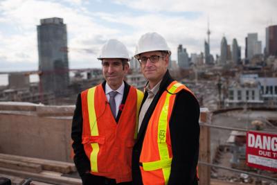 Hard at work for the Games