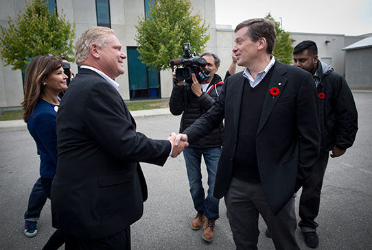 Mayoral candidate John Tory a leader from childhood