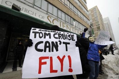 anonymous scientology protest